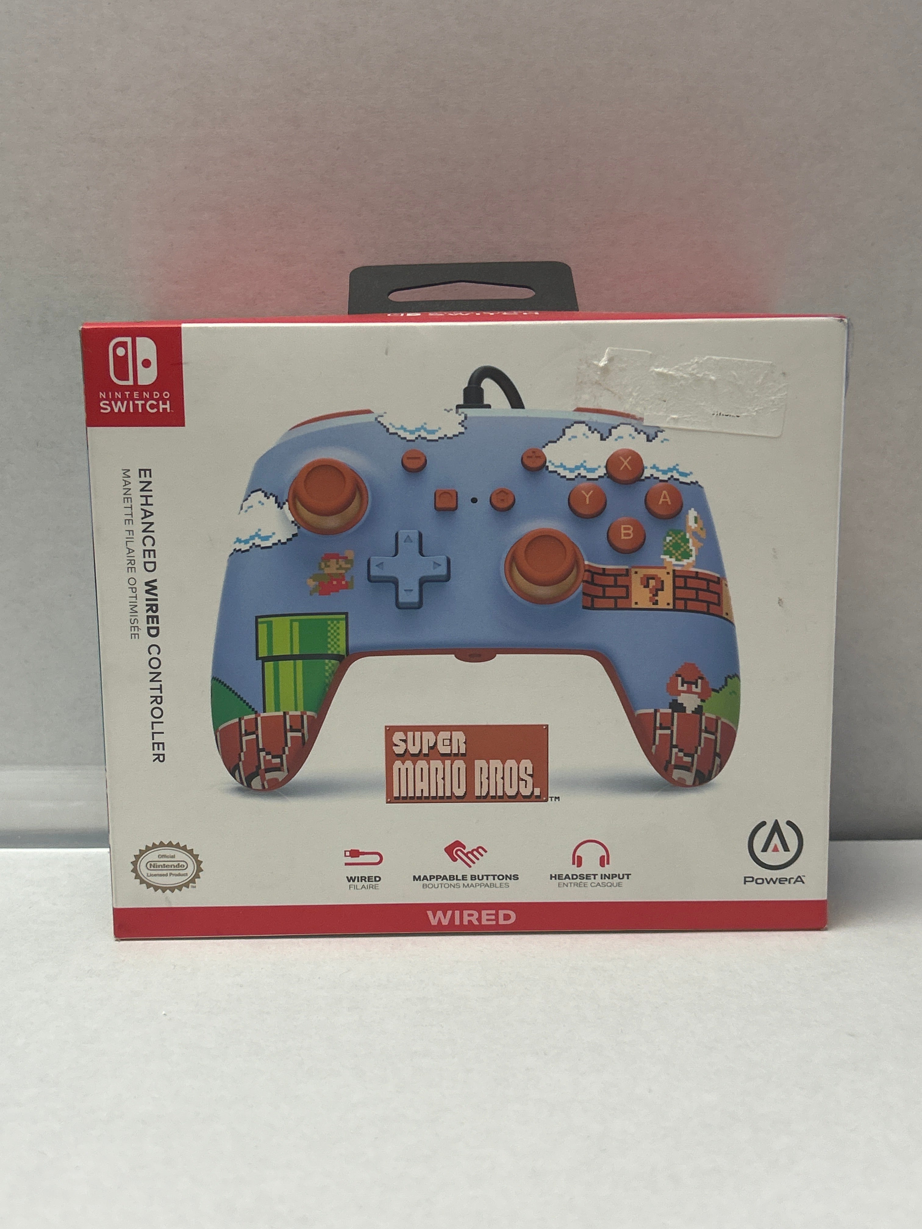 POWERA NINTENDO SWITCH SUPER MARIO BROS. WIRED CONTROLLER – One Of Us ...