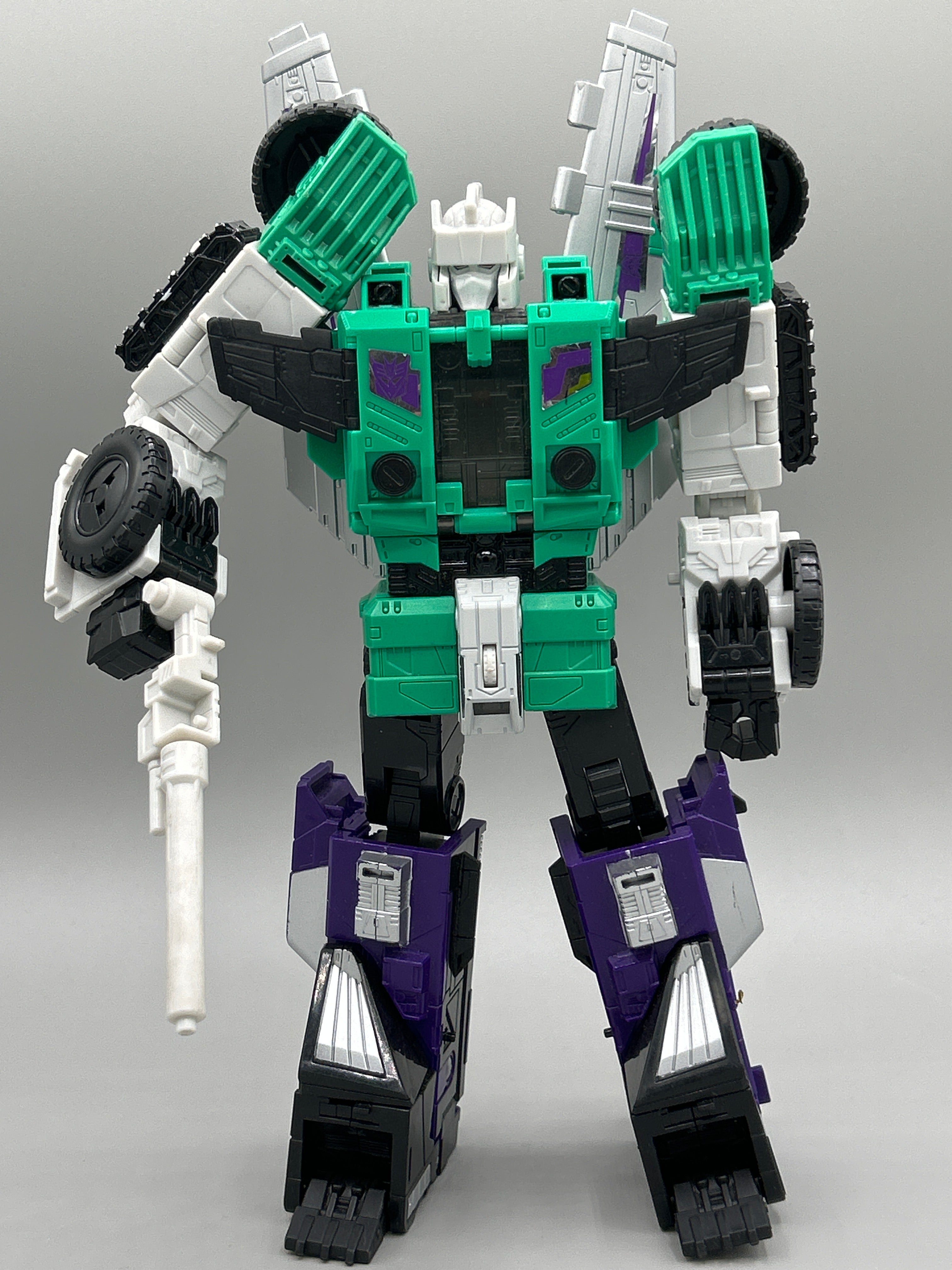 HASBRO TRANSFORMERS GENERATIONS TITANS RETURN LEADER CLASS SIXSHOT NO ...