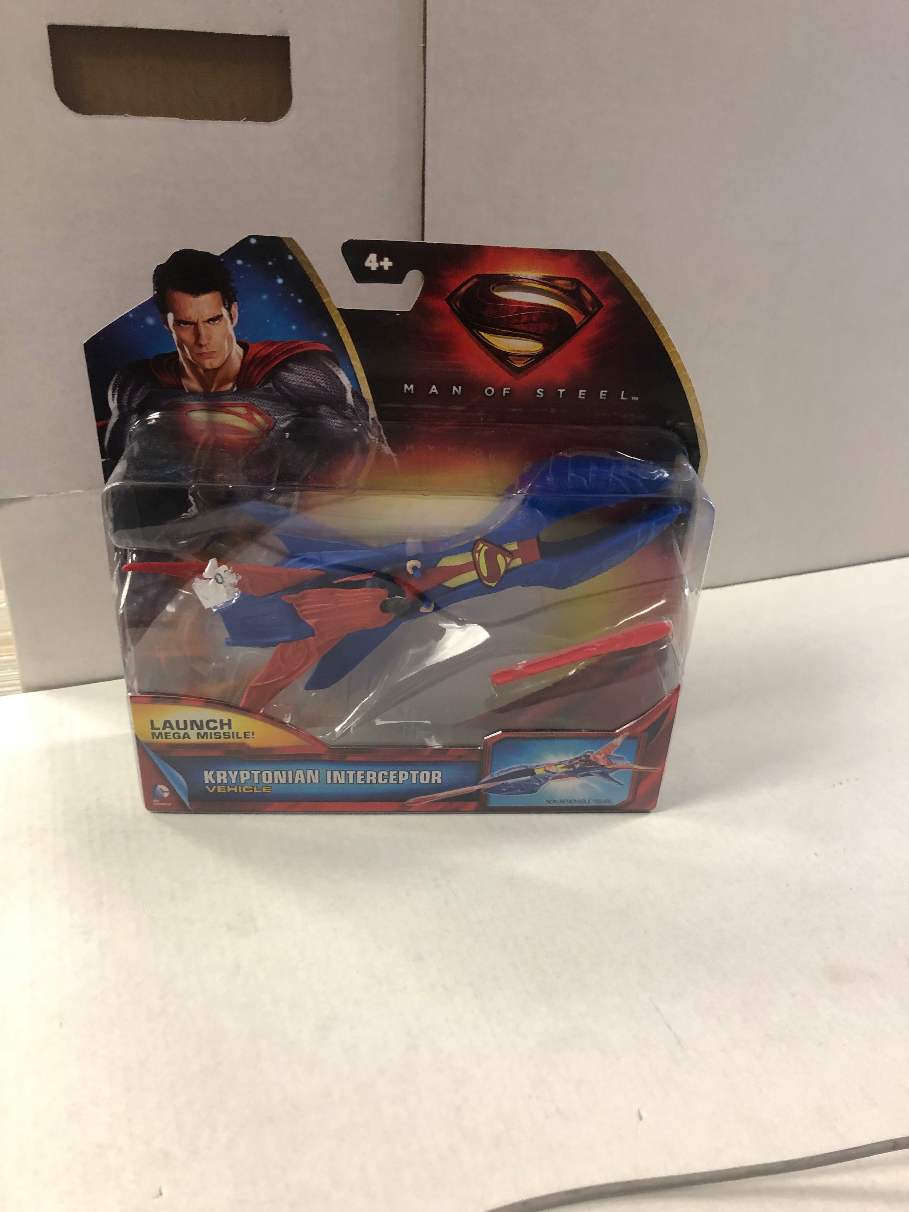 MATTEL MAN OF STEEL KRYPTONIAN INTERCEPTOR DECENT CONDITION – One Of Us ...